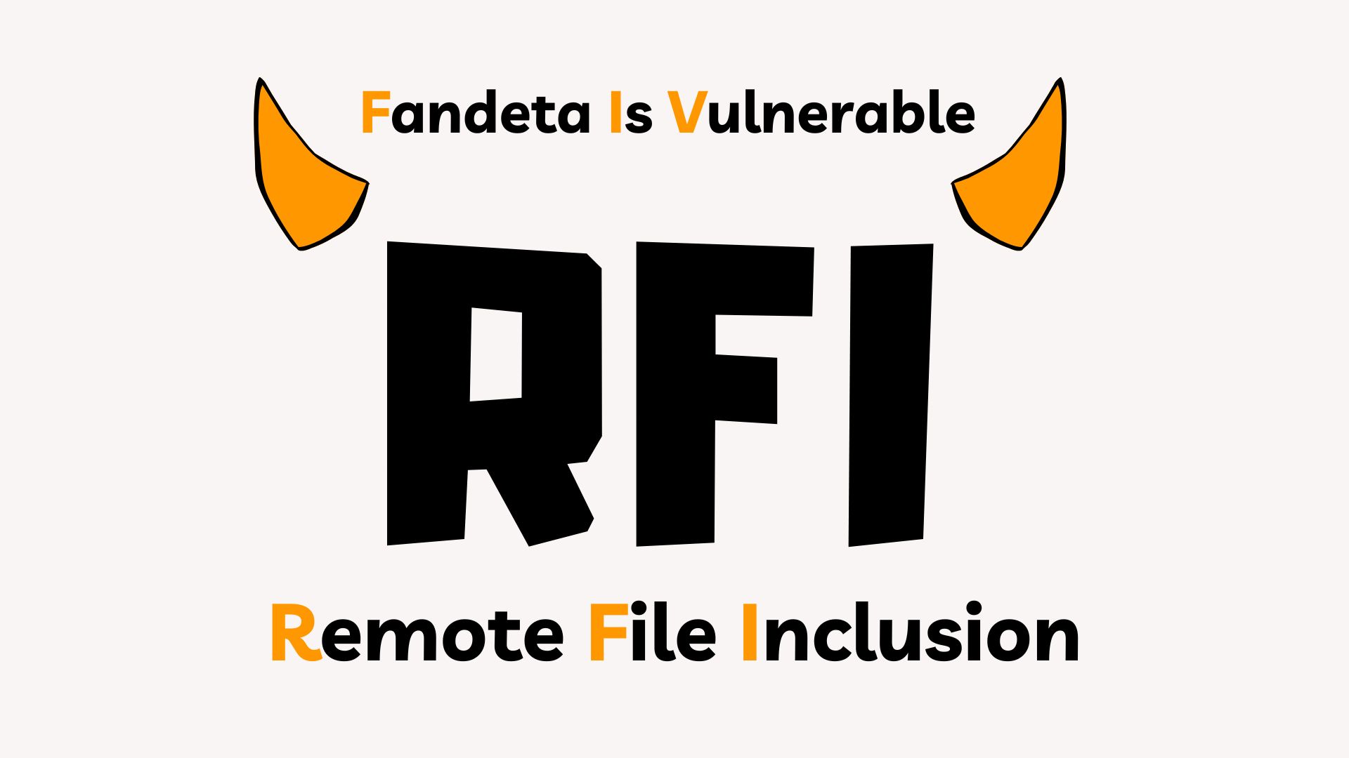 FIV - Fandeta Is Vulnerable